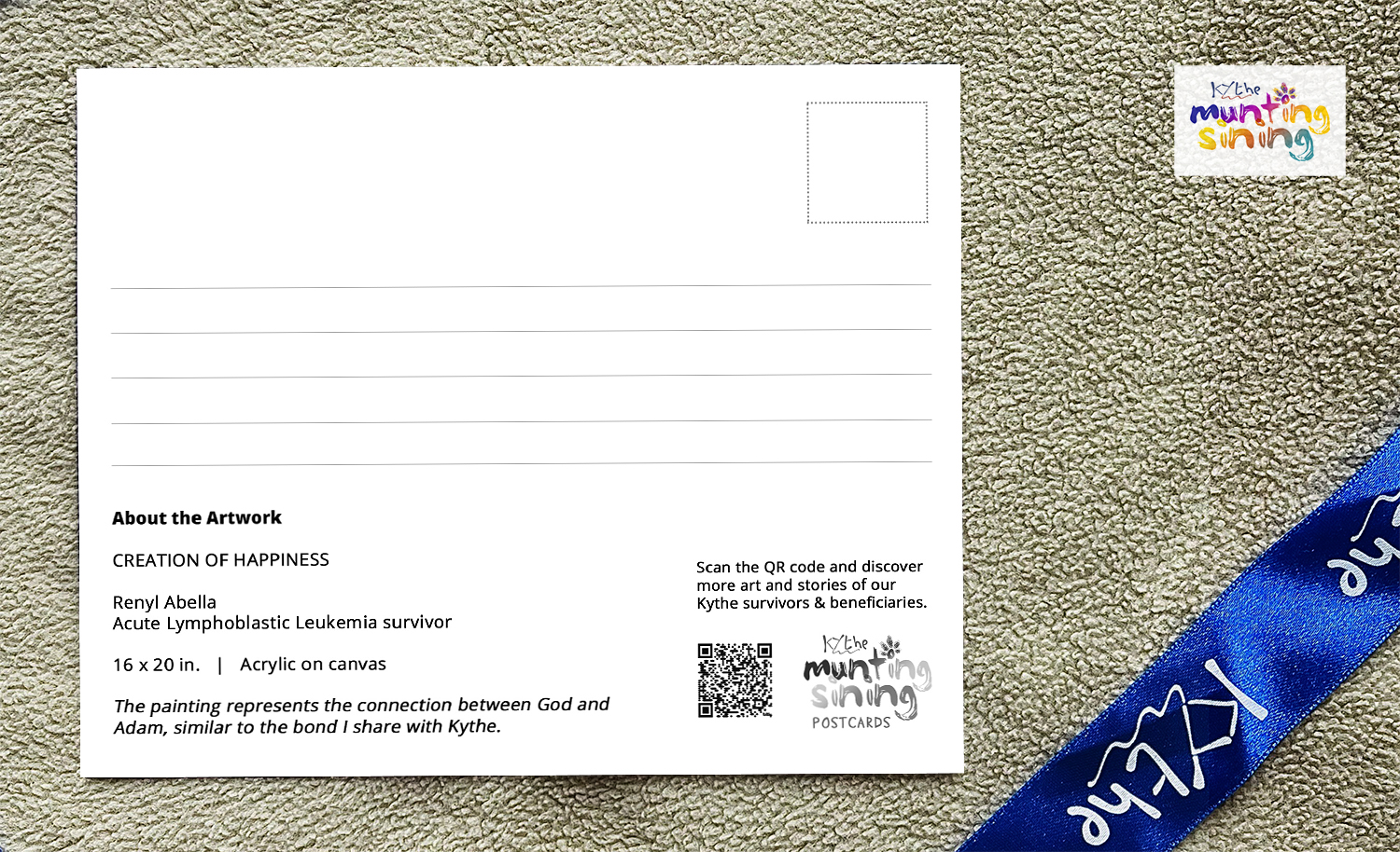 Munting Sining Postcard: Creation of Happiness - Kythe Foundation, Inc.